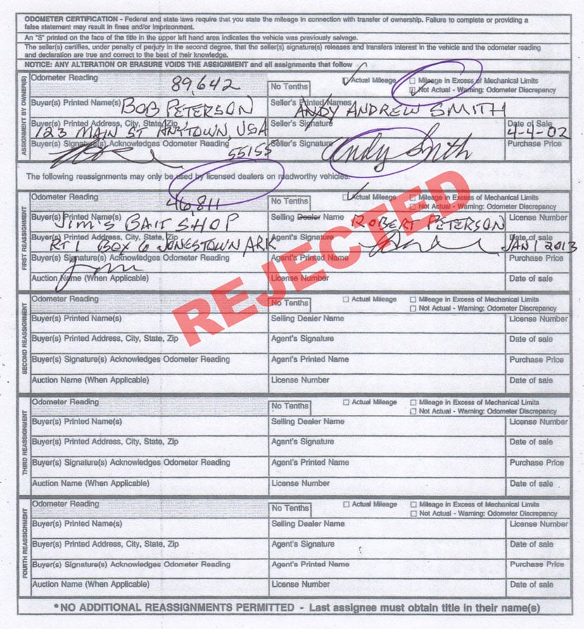 Don't Get Rejected at the DMV - Classic Car Titles | Farland Classic ...