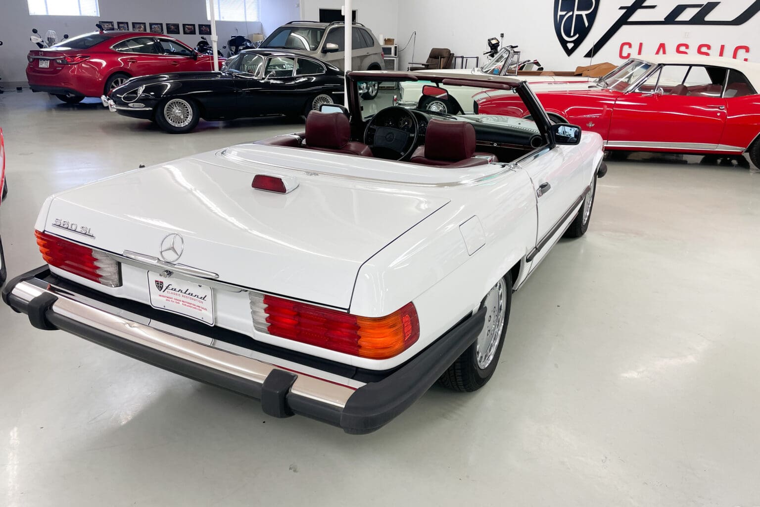 1986 MERCEDES-BENZ 560 SERIES 2DR CONVERTIBLE 560SL | Farland Classic ...