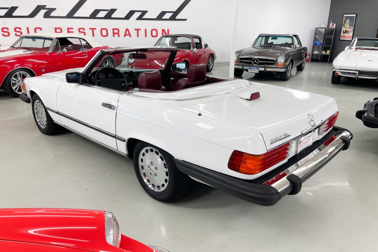 1986 MERCEDES-BENZ 560 SERIES 2DR CONVERTIBLE 560SL | Farland Classic ...